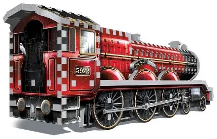 WREBBIT 3D puzzle Harry Potter Bradavický expres 460 dílků