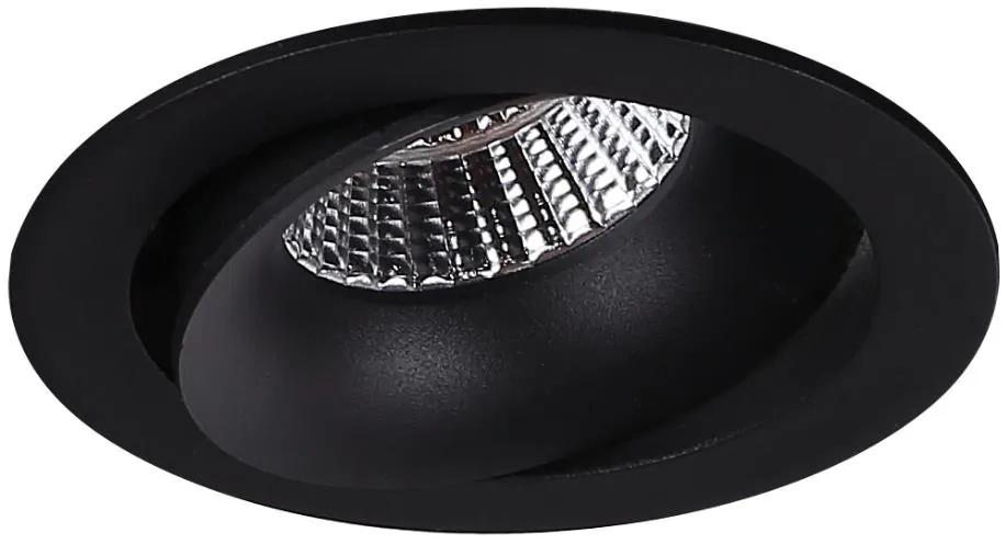 Maxlight H0099 ARYA TILTED Zápustné svítidlo stmívatelné, černé