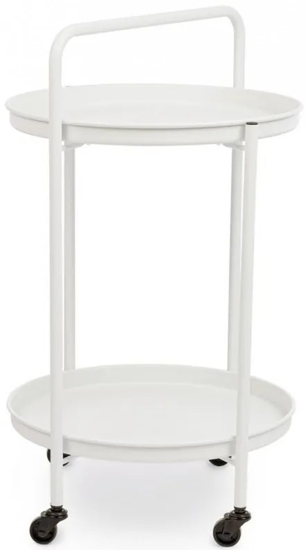BIZZOTTO Zahradní vozík AUSTIN bílý ø44,5 cm