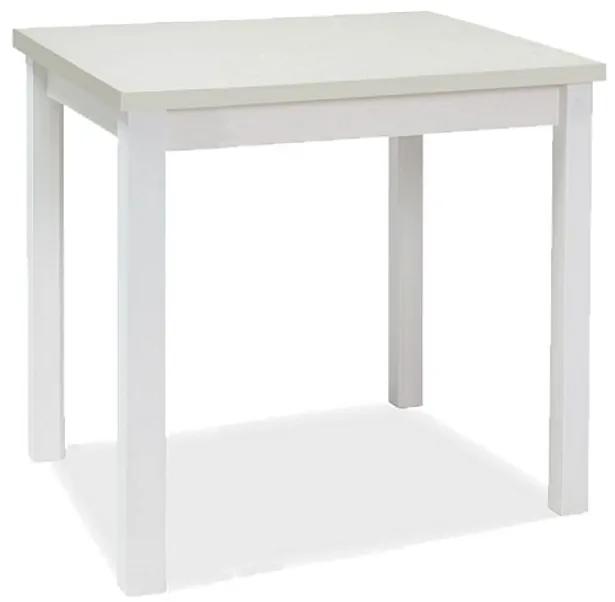 Jídelní stůl Adam | 90 x 65 cm Barva: bílý mat