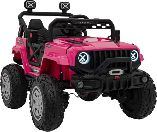 Elektrické autíčko OFF ROAD Speed růžové
