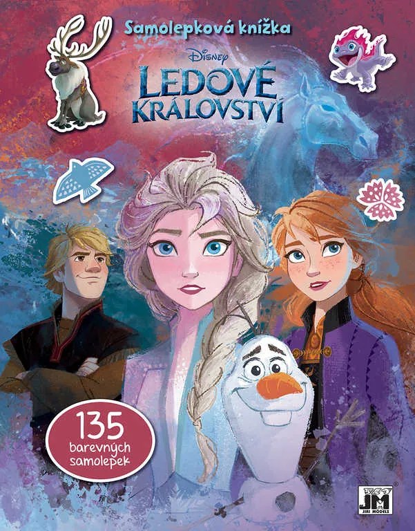 JIRI MODELS Samolepková knížka Ledové Království 2 (Frozen) 0