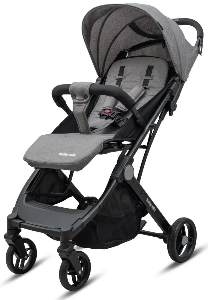Sportovní kočárek Bimelo Baby Mix Ultra-light šedý 2025