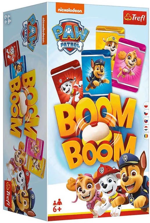 TREFL Hra Boom Boom Tlapková Patrola *SPOLEČENSKÉ HRY* tr01911