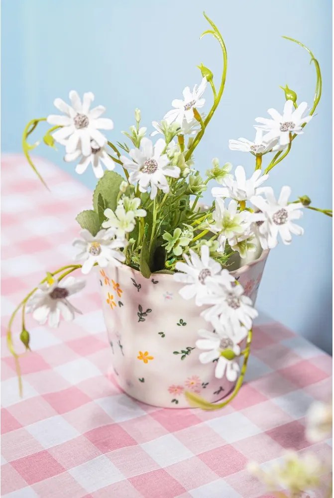 Kameninový obal na květináč ø 11 cm Ditsy Floral – Sass & Belle