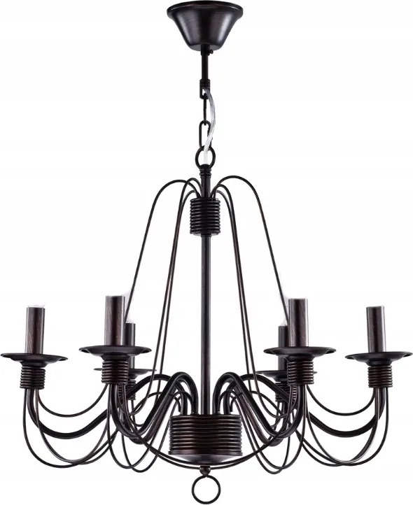 Závěsná lampa Velia Elegant ARM009PL-06BR Maytoni