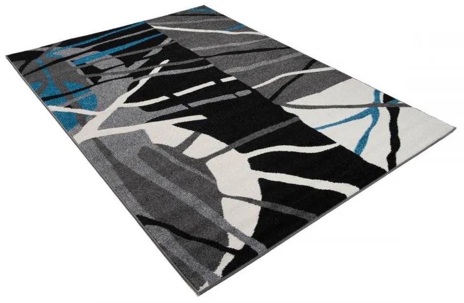 Kusový koberec Kvapo antracitový 200x290cm