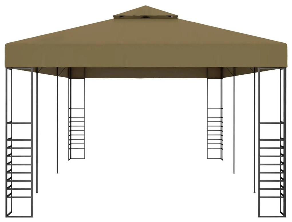 vidaXL Marketos Zahradní altán 6 x 3 x 2,7 m taupe 180 g/m²