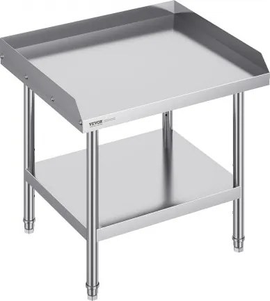 Pracovní stůl z nerezové oceli 61 × 71,1 cm Komerční restaurace na přípravu jídla