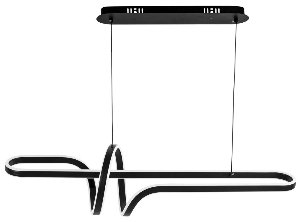 Toolight Závěsné LED osvětlení Modern A1 G038-CP černé