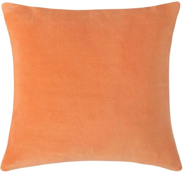 Bellatex Polštářek MIKRO jednobarevný Oranžová 40x40 cm