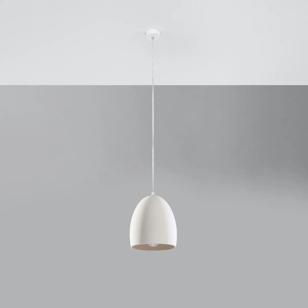 Sollux Lighting Keramická závěsná lampa FLAWIUSZ