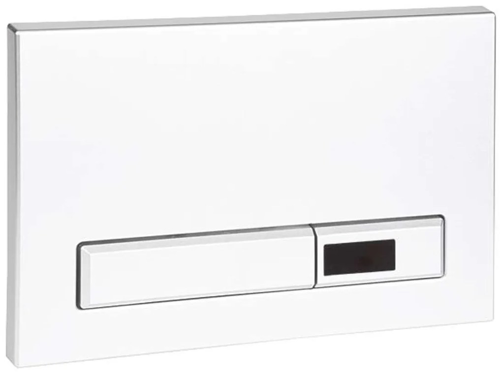 Sanela - Elektronické ovládací tlačítko splachování WC, do rámu SLR 21, bílá SLW 02A