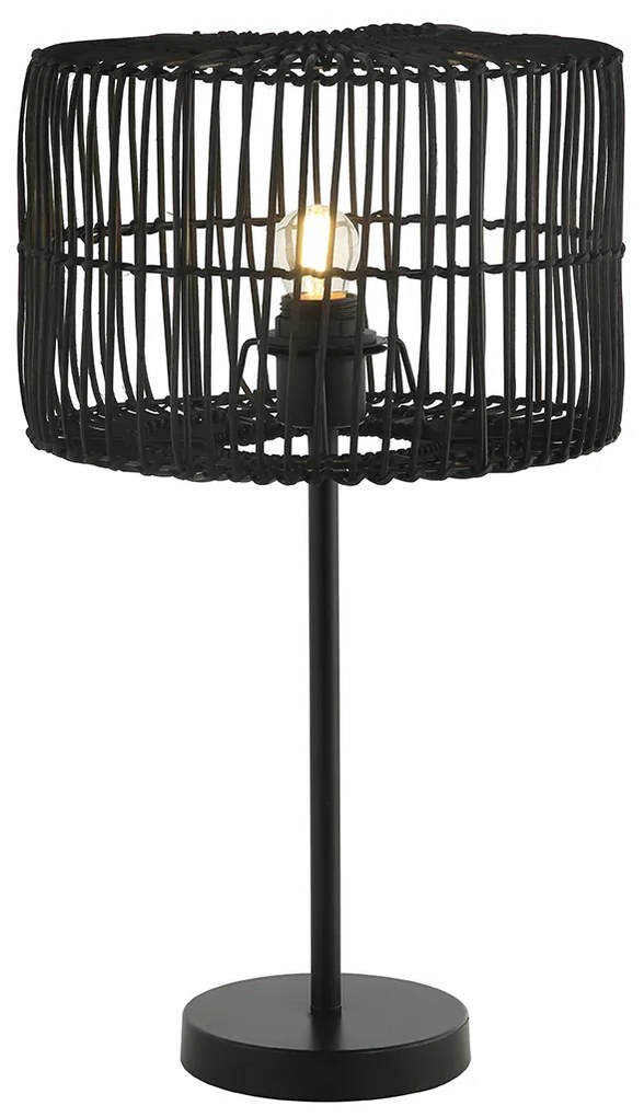 Zambelis 20238 stolní lampa rattan, 1xE27, 52cm