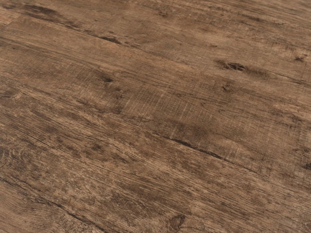 Tajima, Vinylová podlaha lepená Tajima Classic Ambiente 6609 hnědá, 1219,2 x 177,8 mm