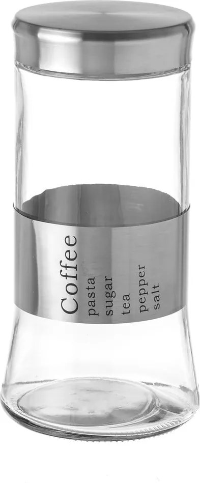 Skleněná dóza na kávu Unimasa Transparent, 1550 ml