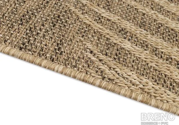 Breno Kusový koberec TIMBER 1403 Brown (Beige), 240x340 cm, Béžová/Hnědá