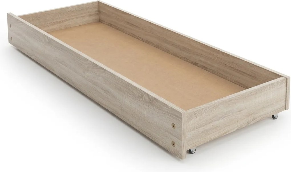 Úložný box pod postel ELISA 200 cm, dub sonoma