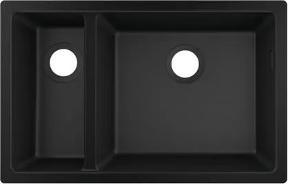 Hansgrohe S51 dřez grafitová černá 43433170