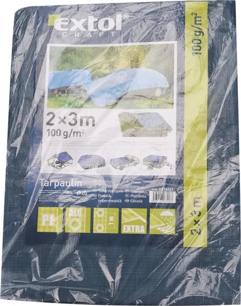Extol Craft 16123 plachta 100g/m² 3x4m