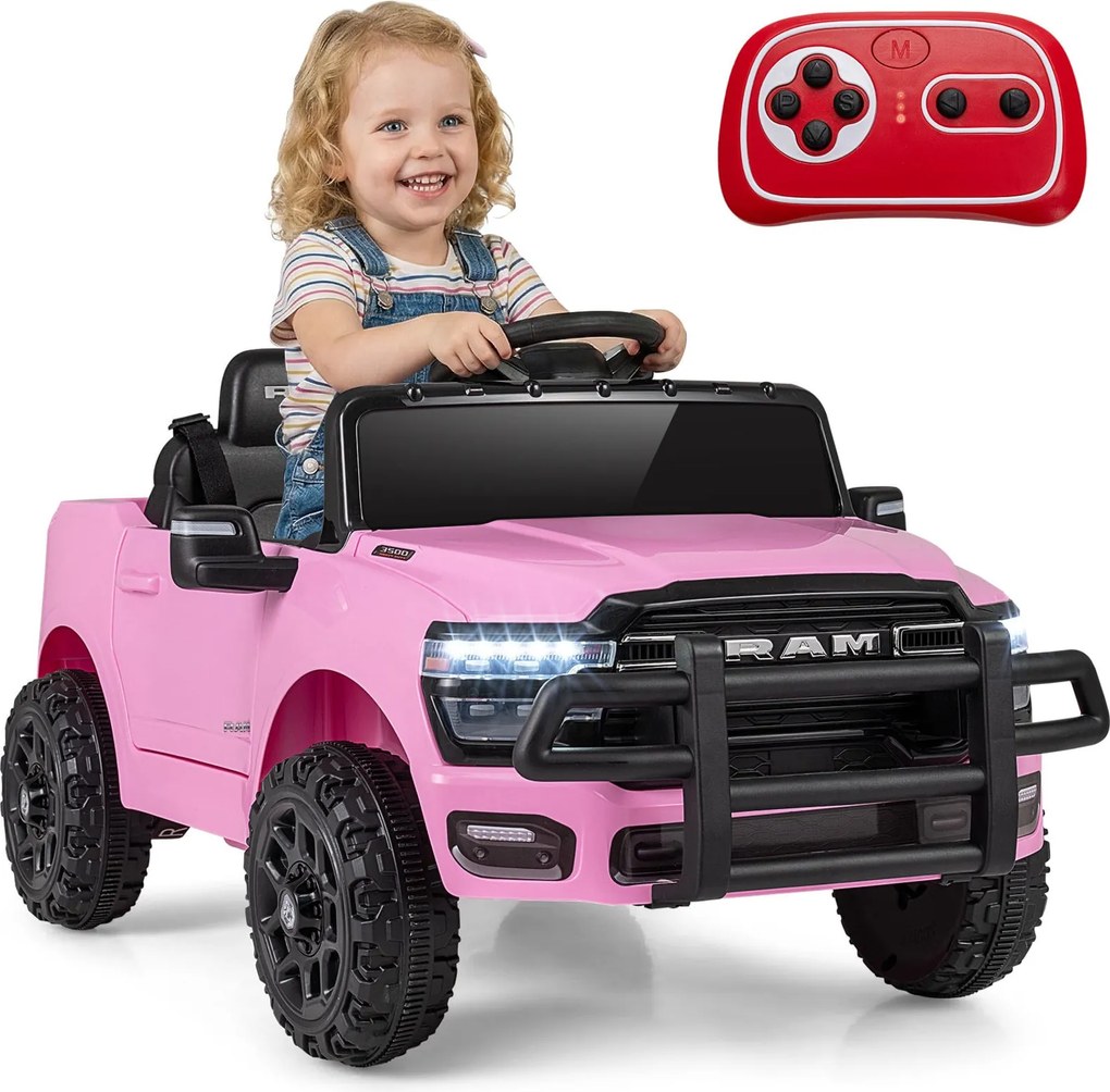 Costway 12 V dětské elektrické autíčko RAM 3500 s 2 25 W motory