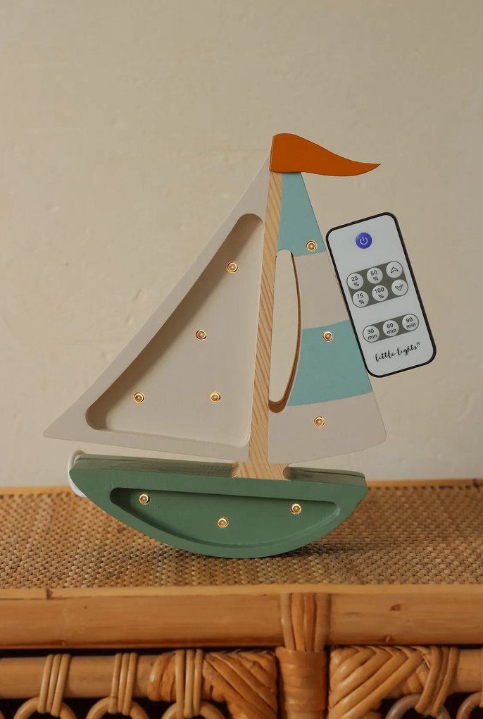 Little Lights Lampa Sailboat Olive Tree