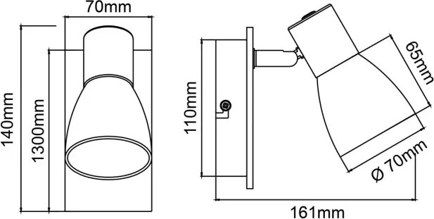 Brilliant 99710/75  Nástěnné svítidlo DAINTREE bílé + DŘEVO