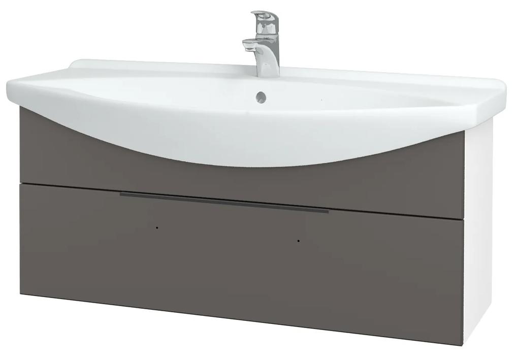Dřevojas Koupelnová skříň TAKE IT SZZ 105 Varianta: D16  Beton tmavý / Úchytka T03 / D16 Beton tmavý