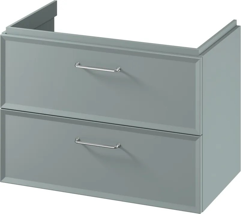 Cersanit Mille, umyvadlová skříňka 794x446x551 mm, zelená matná, S1017-004