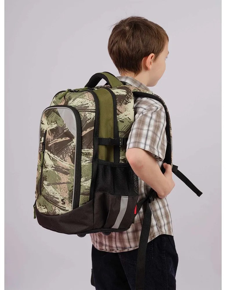 Stil - školní batoh Midi Camo
