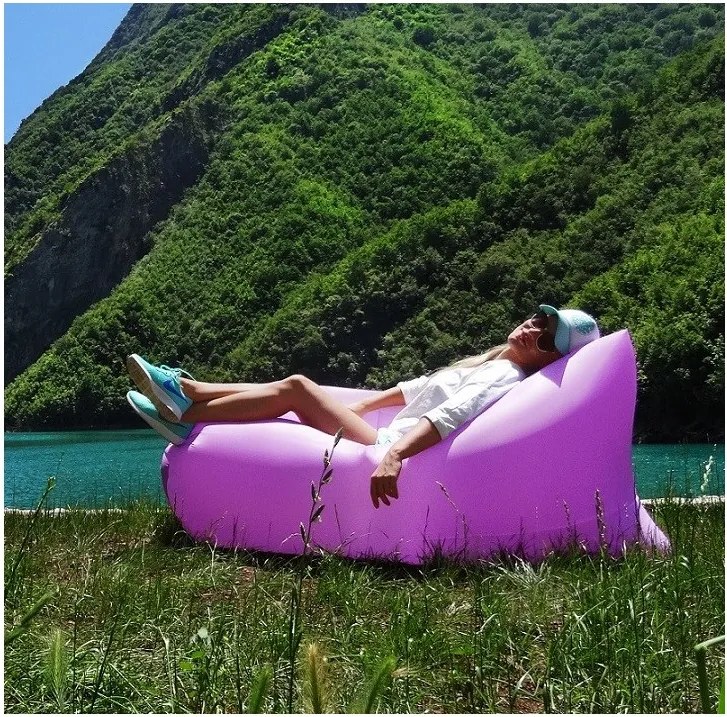 LUFTBAG Sedací vak, fialová