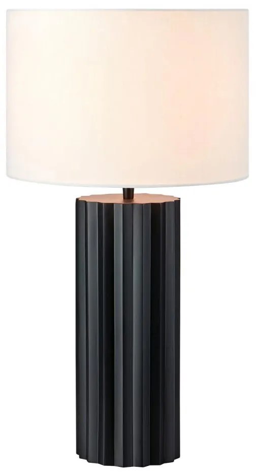 Markslöjd 108670 - Stolní lampa HASHIRA 1xE27/40W/230V bílá/černá