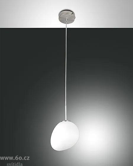 Fabas 3248-40-178 Evo, závěsné svítidlo z foukaného skla, 6W LED, průměr 10cm