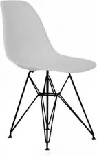 Židle DSR, světle šedá (RAL 9005)