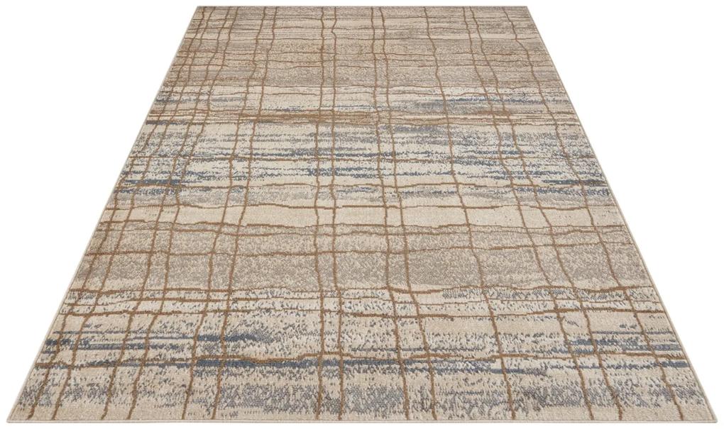 Hanse Home Collection koberce Kusový koberec Terrain 105601 Jord Cream Blue ROZMĚR: 240x340