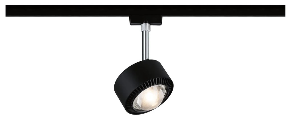 Paulmann 96927 Aldan, spot pro Urail systém, 9W LED 2700K stmívatelné, matná černá, výška 17cm