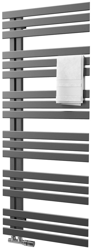 Isan Miro 1236 x 600 mm koupelnový radiátor bílý