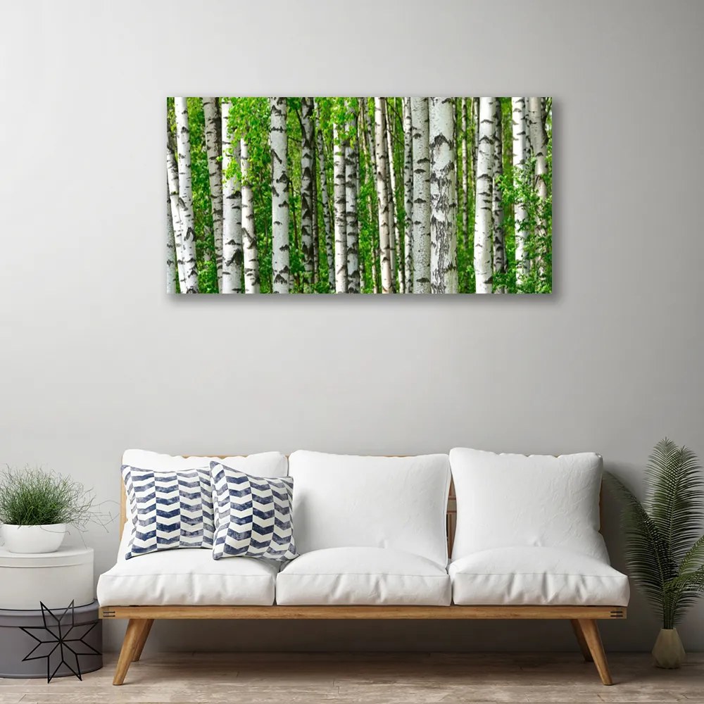 Obraz na plátně Les Rostlina Příroda 125x50 cm