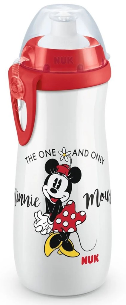Dětská láhev NUK Sports Cup Disney Mickey 450 ml red