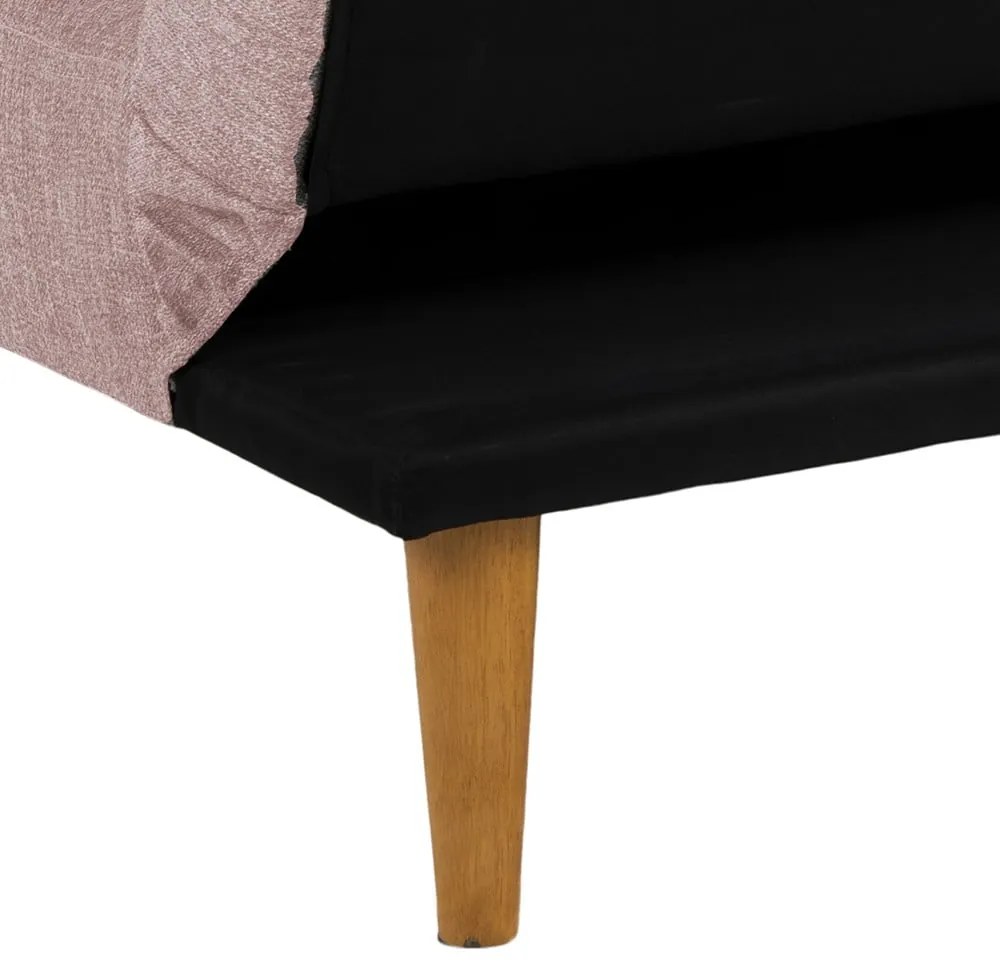 Růžová polohovací/rozkládací pohovka 180 cm Matylda – Bonami Essentials