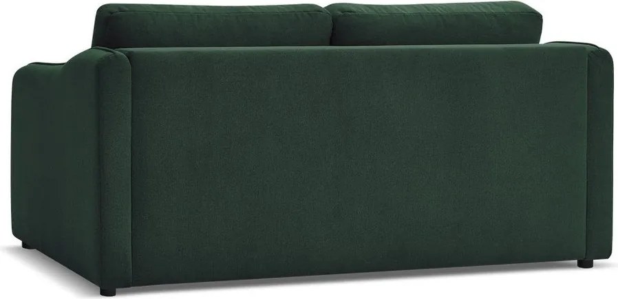 Zelená pohovka na každodenní spaní/rozkládací 178 cm Lenny – Bobochic Paris