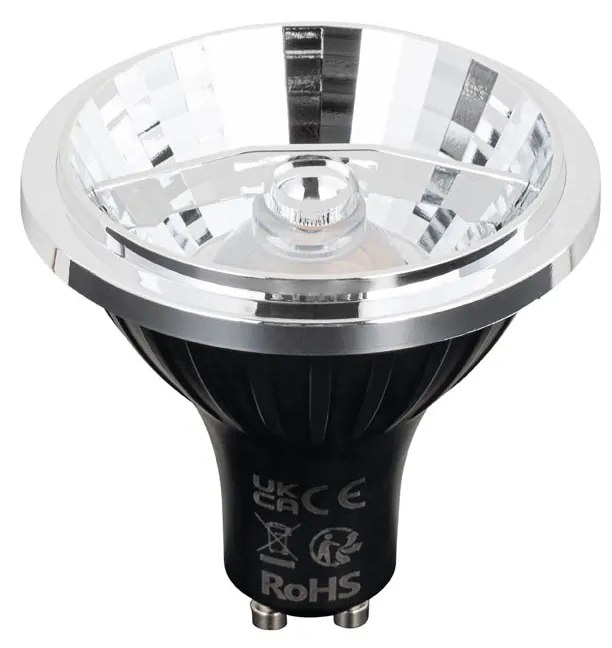 Sada 5 chytrých stmívatelných LED žárovek GU10 AR70 6W 500 lm 2200 - 6500K