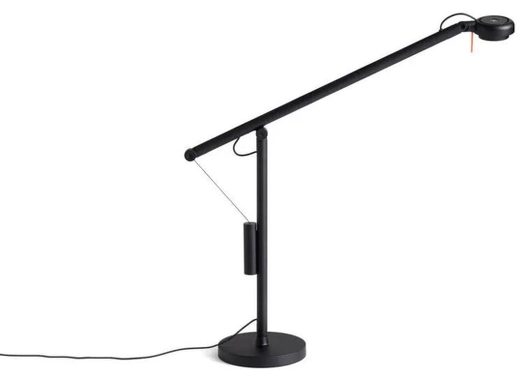 HAY Stolní lampa Fifty-Fifty Mini, soft black AB096