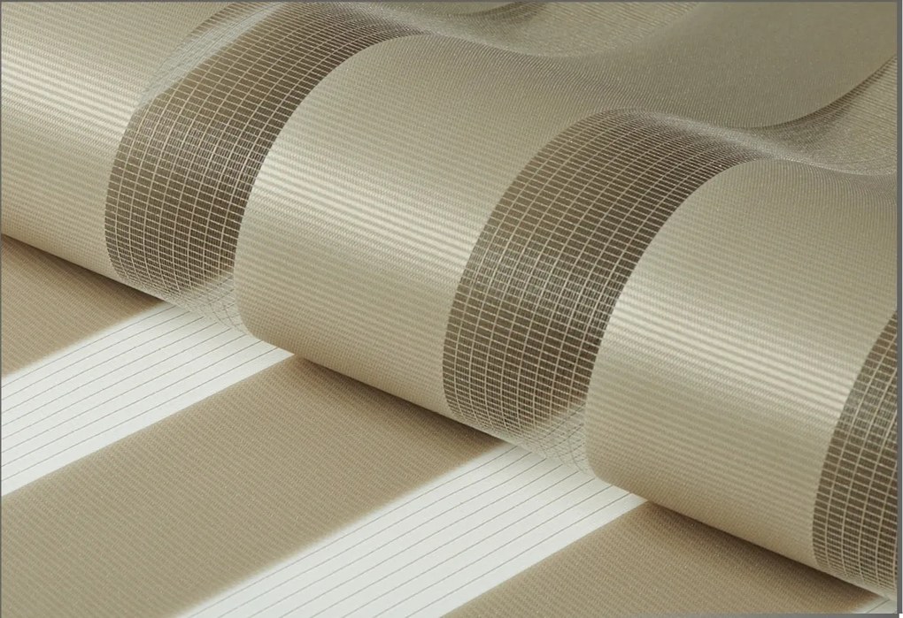 Dekodum Roleta den a noc v antracitové kazetě soft, barva látky Tmavě béžová Šířka (cm): 44, Výška (cm): Balkonová (do 200 cm), Strana mechanismu: Práva