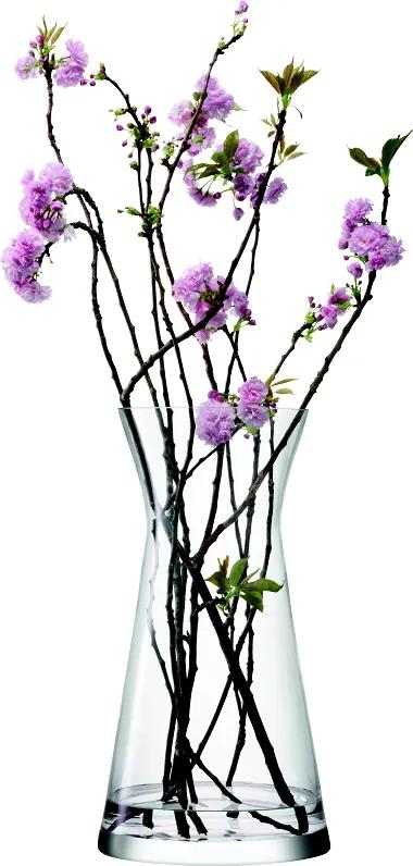 Skleněná vysoká váza LSA Flower 60 cm | BIANO