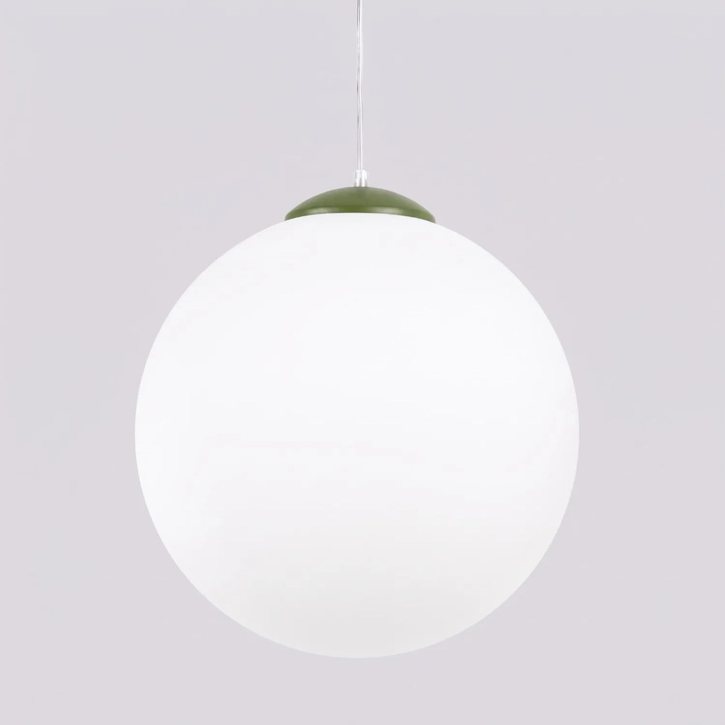 Sollux Lighting Závěsné svítidlo UGO 40 olivově zelené