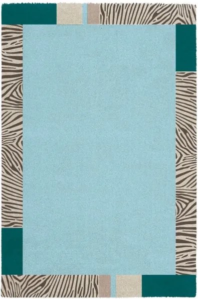 Moderní kusový koberec Broadway 283 | modrý Typ: 160x230 cm
