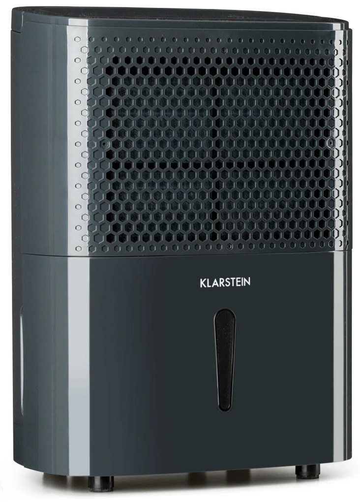 Klarstein DryFy 10, odvlhčovač vzduchu, 240 W, 10 l/24h, 100 m³/h, 20 - 30 m², DrySelect, 40dB, šedý