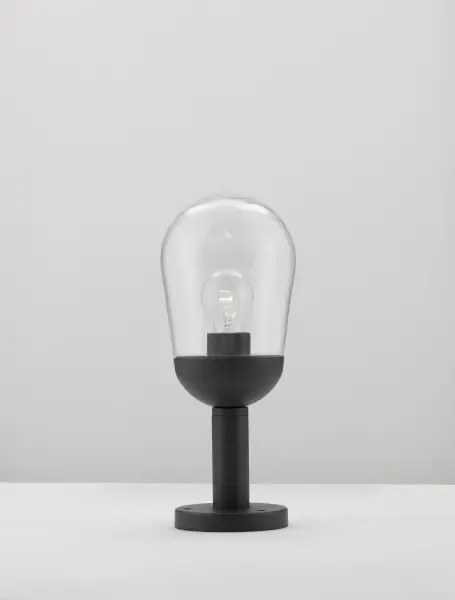 Venkovní zahradní lampa Omika B 15 tmavě šedé