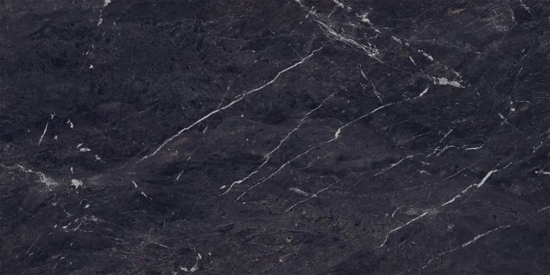 Mexen Sintra Black gres glazovaný rekt. G1, dlaždice podlahová-stěnová 120 x 60 cm, vysoký lesk - TL204-120-060-00